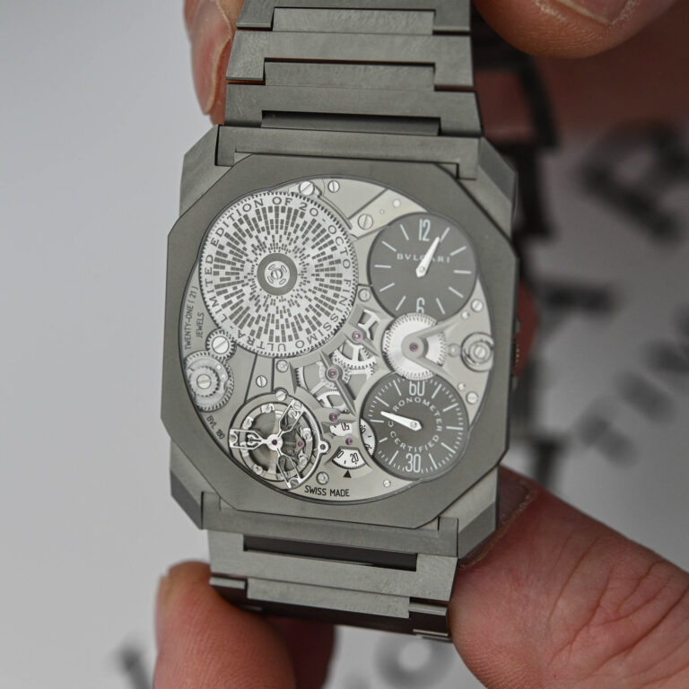 First Look: The New World’s Thinnest Mechanical Watch, The 1.70mm Bulgari Octo Finissimo Ultra COSC