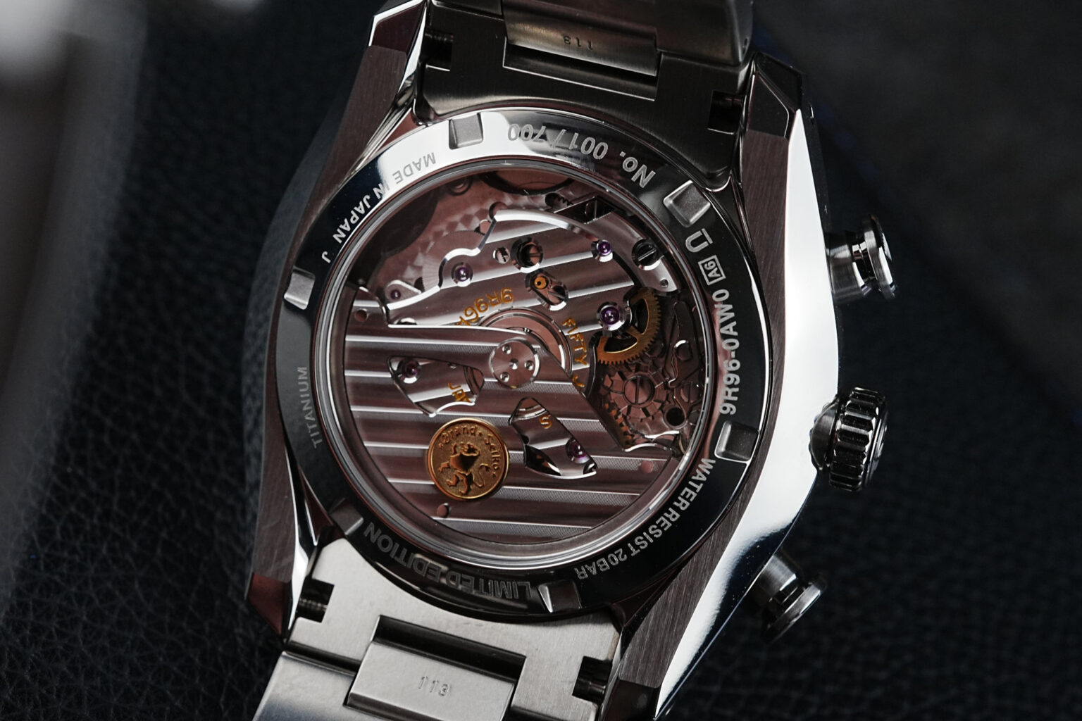 First Look: Grand Seiko Spring Drive Chronograph GMT Tokyo Lion SBGC275