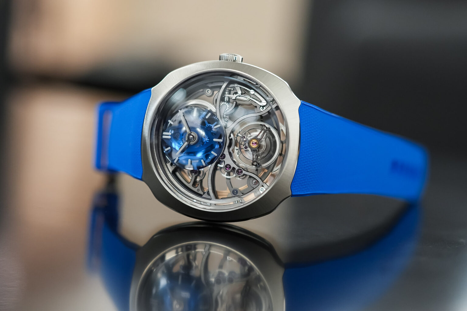 First Look: H. Moser & Cie. Streamliner Cylindrical Tourbillon Skeleton ...