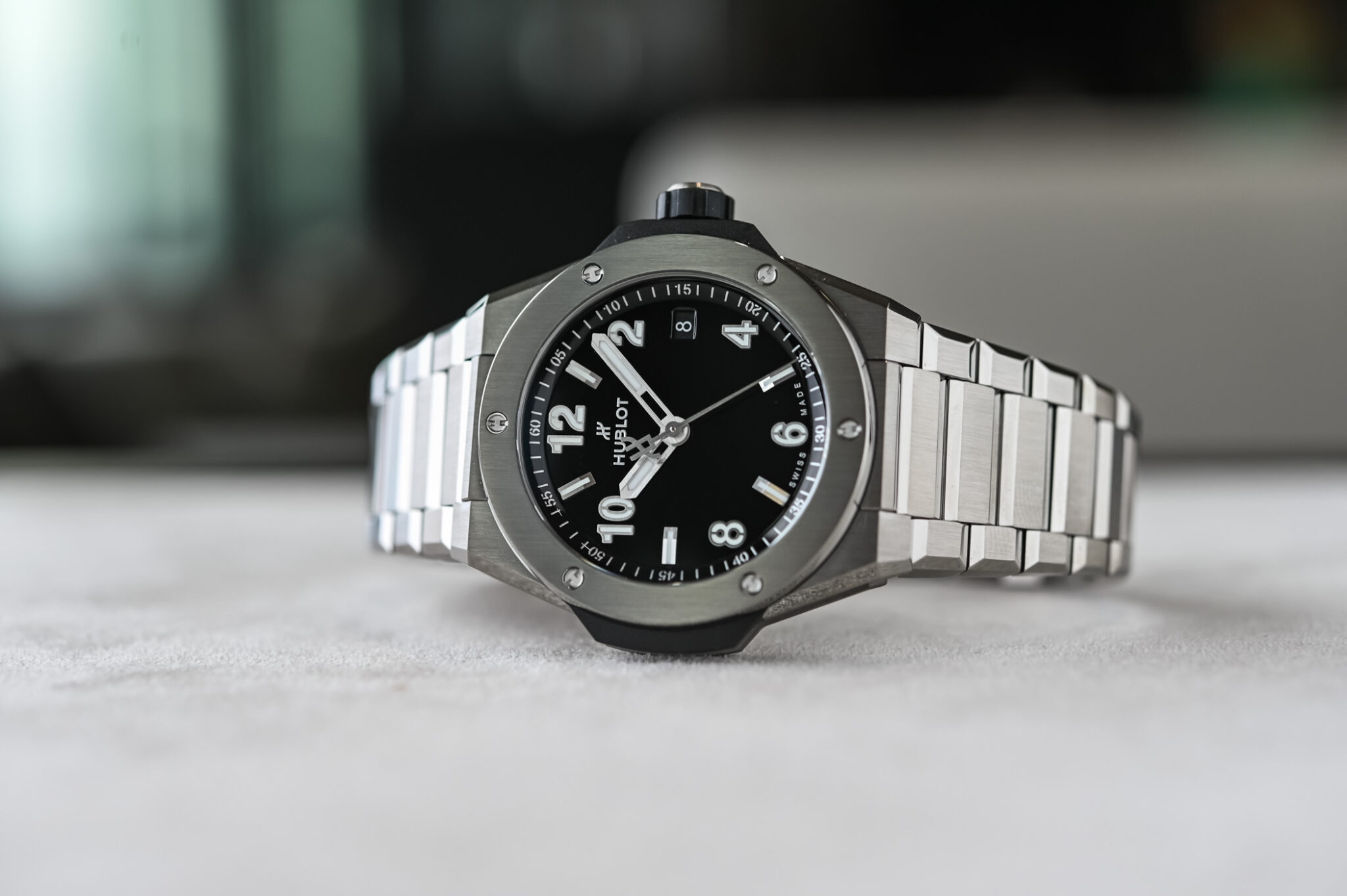 First Look: The 38mm Hublot Big Bang Integrated Time Only Collection