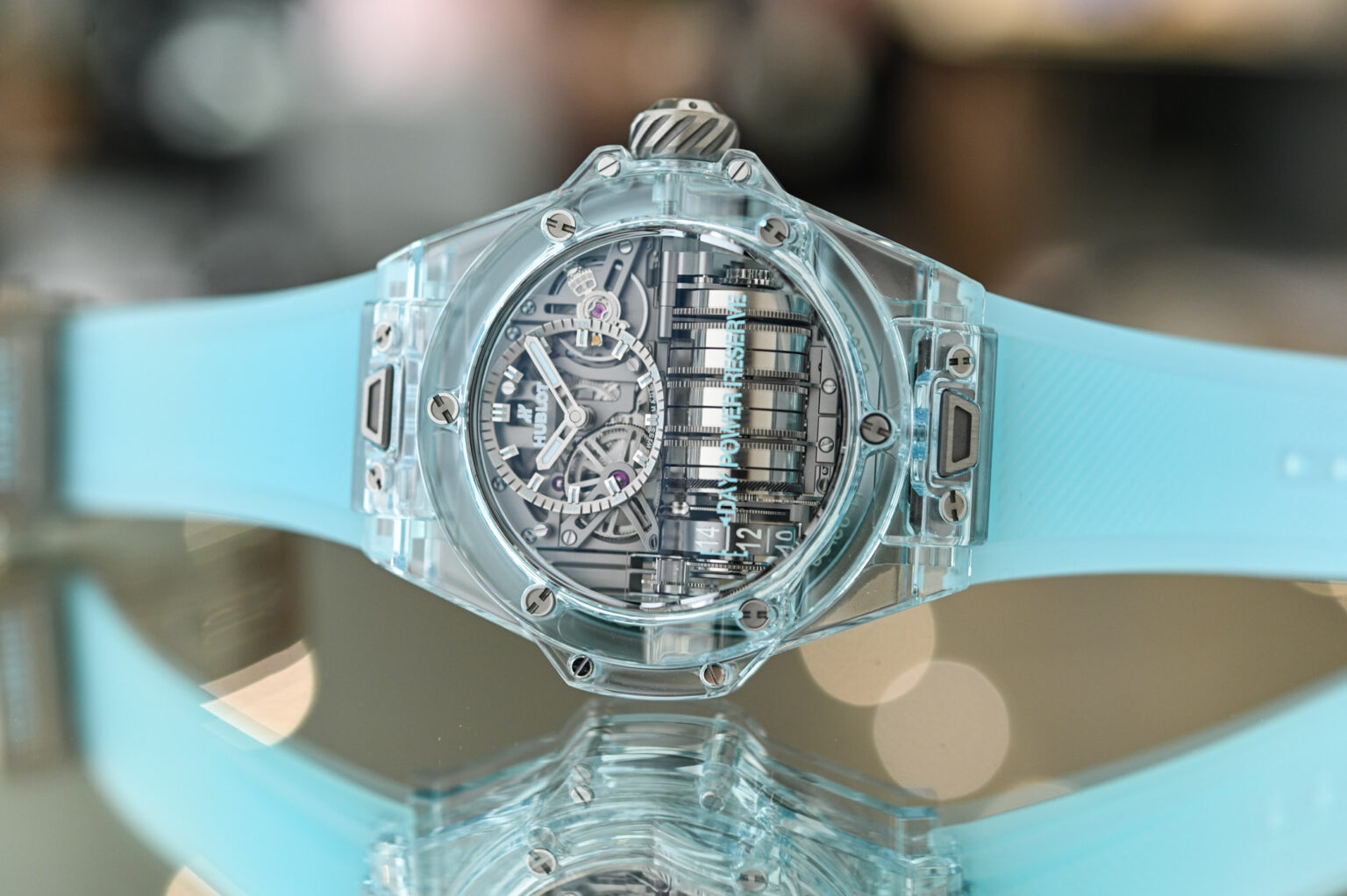 First Look: The Hublot Big Bang MP-11 Water Blue Sapphire