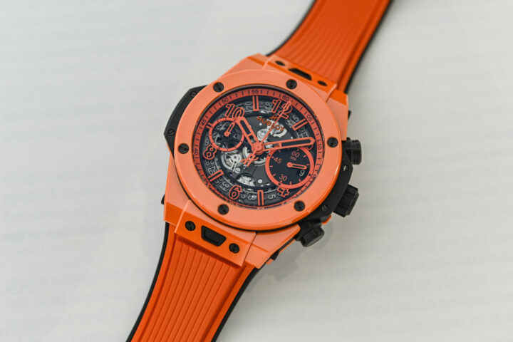 First Look: Hublot Big Bang Unico Orange and Green Ceramic