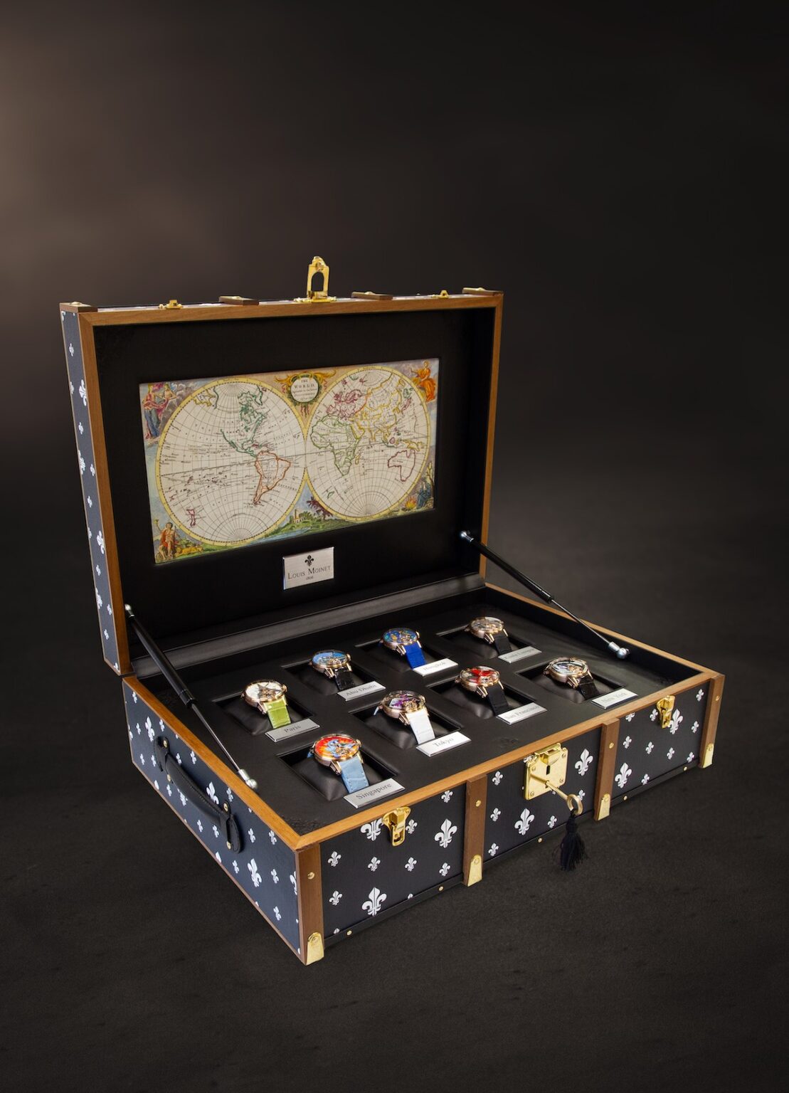 Introducing the Louis Moinet Around the World in Eight Days Unique Set