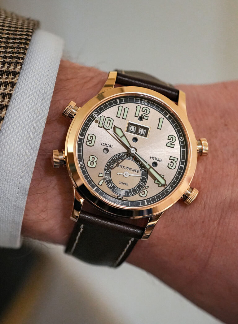 Hands-On: The Appealing Patek Philippe Alarm Travel Time 5520RG