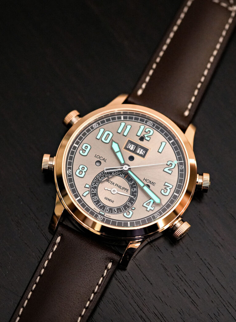Hands-On: The Appealing Patek Philippe Alarm Travel Time 5520RG