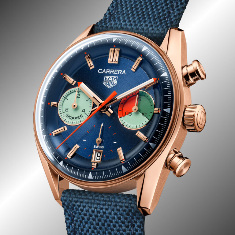 Introducing: The New TAG Heuer Carrera Skipper Gold