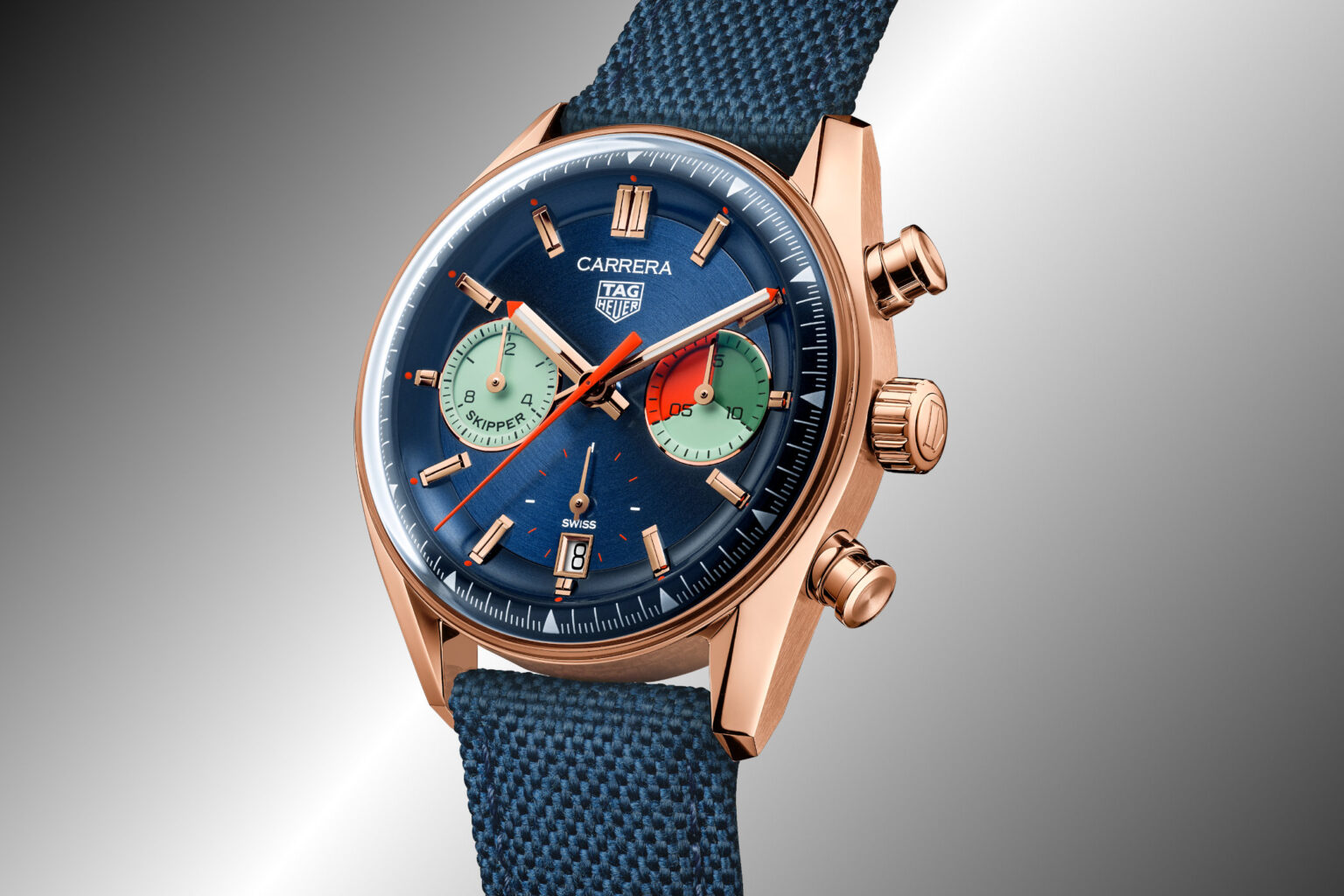 Introducing: The New TAG Heuer Carrera Skipper Gold