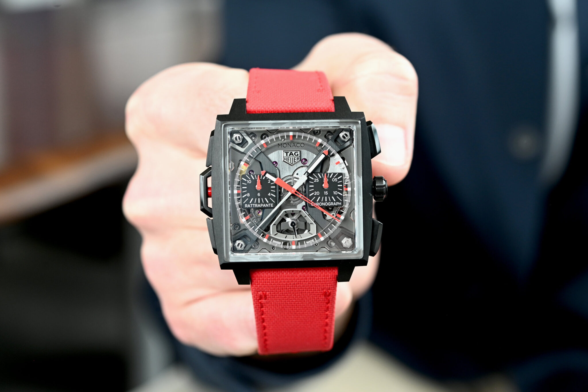 First Look: The New TAG Heuer Monaco Split-Seconds Chronograph