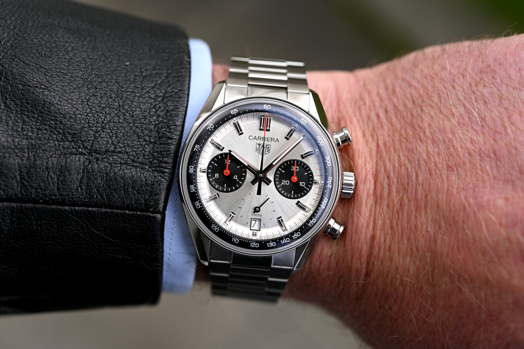First Look: The New TAG Heuer Carrera Glassbox Panda (incl. Video)