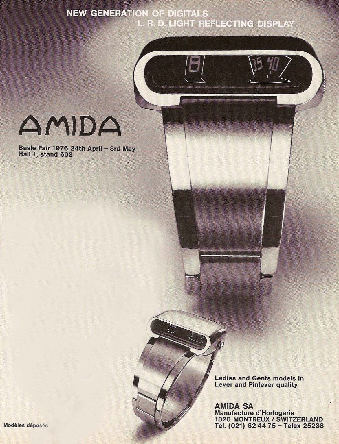First Look: The Return of the Amida Digitrend Driver’s Watch