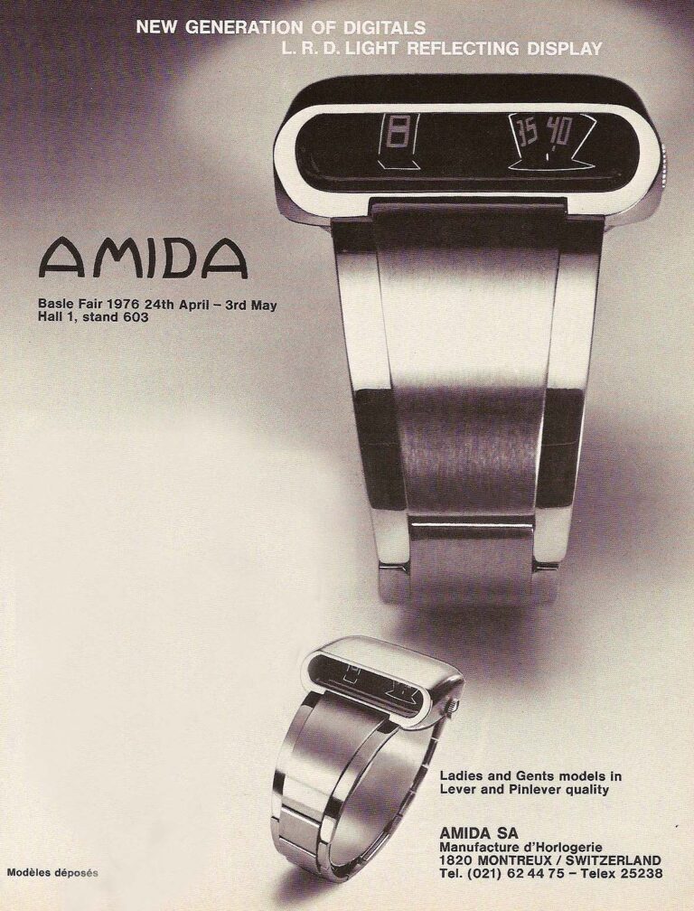 First Look: The Return of the Amida Digitrend Driver’s Watch