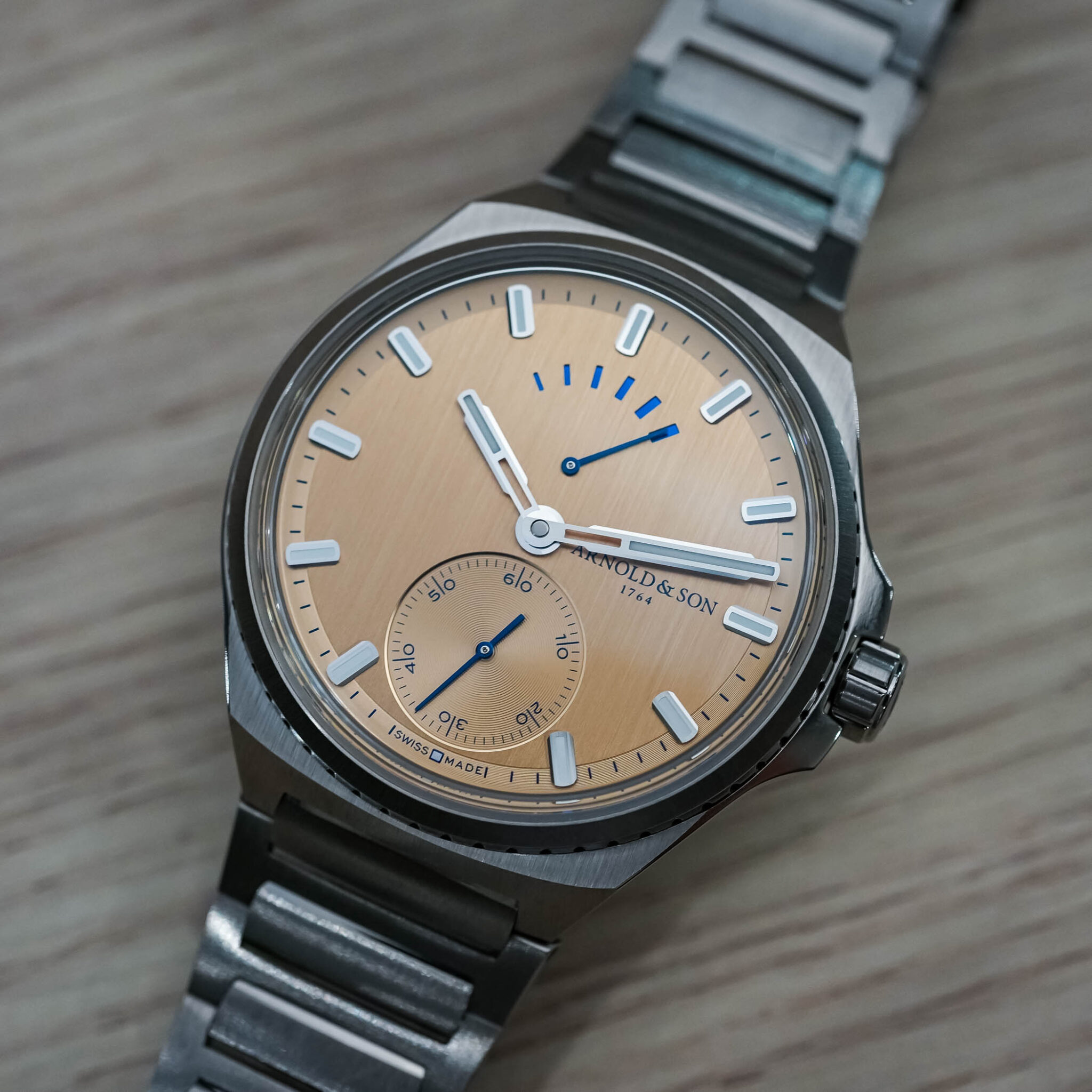 Hands-On: Arnold & Son's Take On The Integrated Sports Watch, the ...