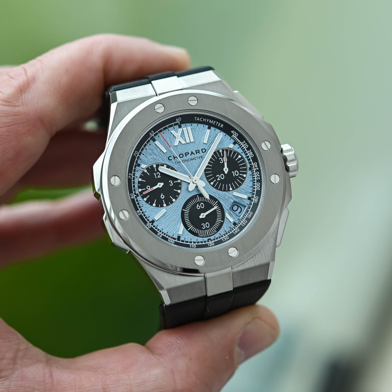 First Look: Chopard Alpine Eagle XL Chrono Titanium Edition