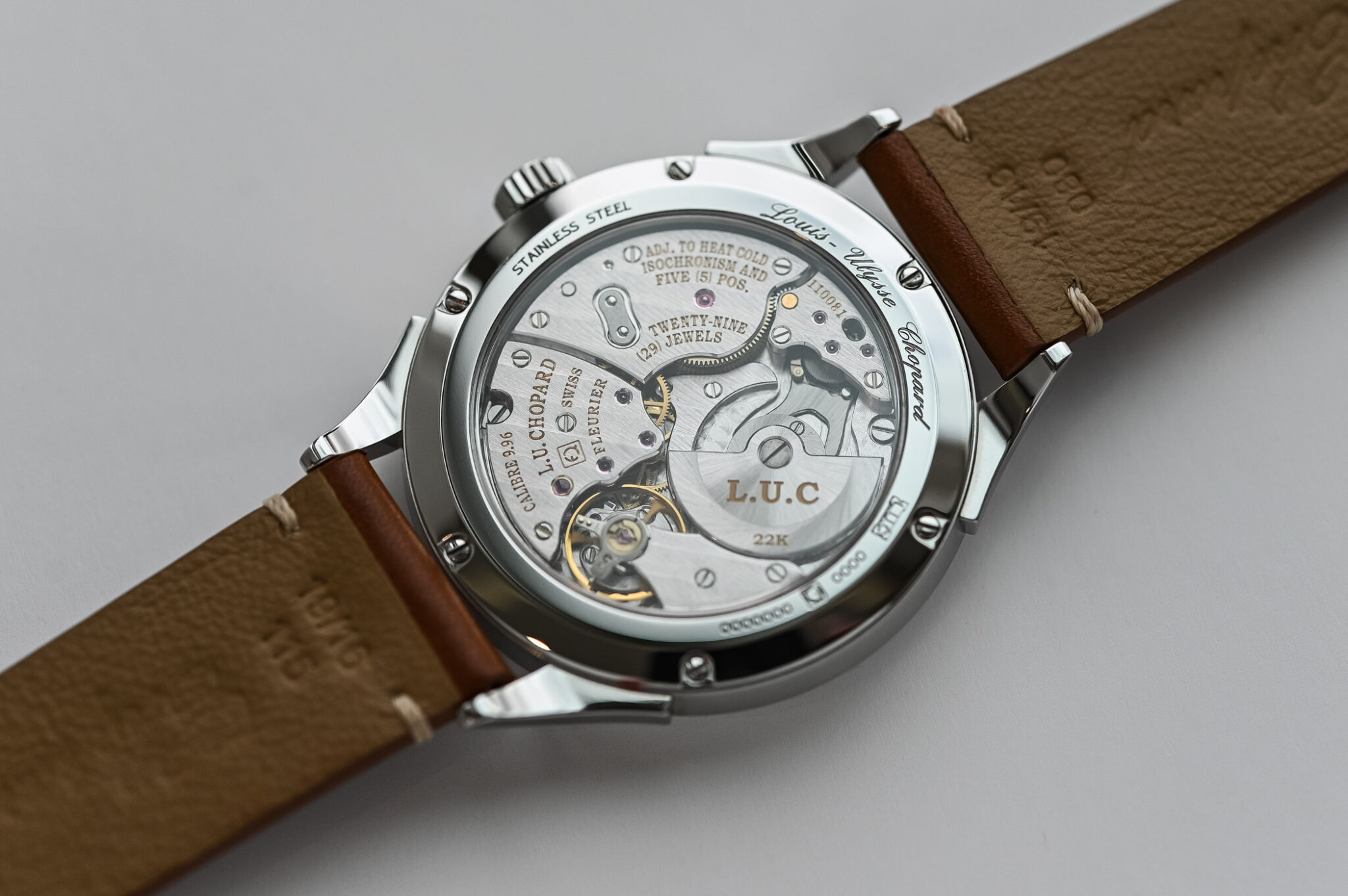 First Look: The new Chopard L.U.C Qualité Fleurier in Lucent Steel