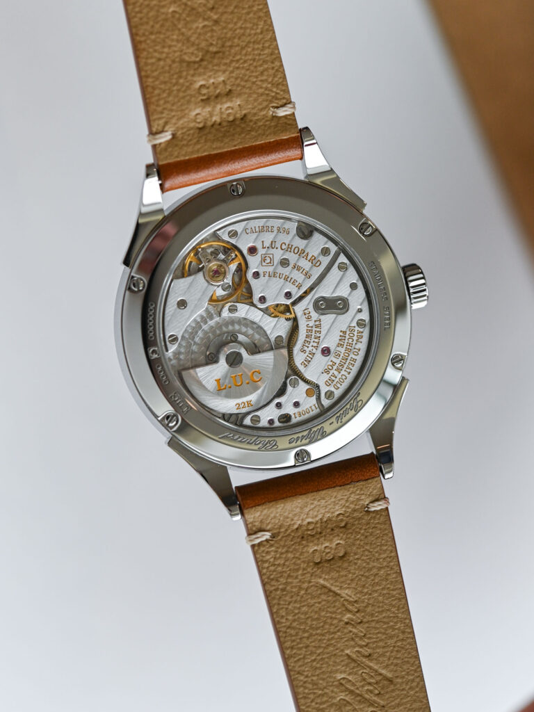 First Look: The new Chopard L.U.C Qualité Fleurier in Lucent Steel