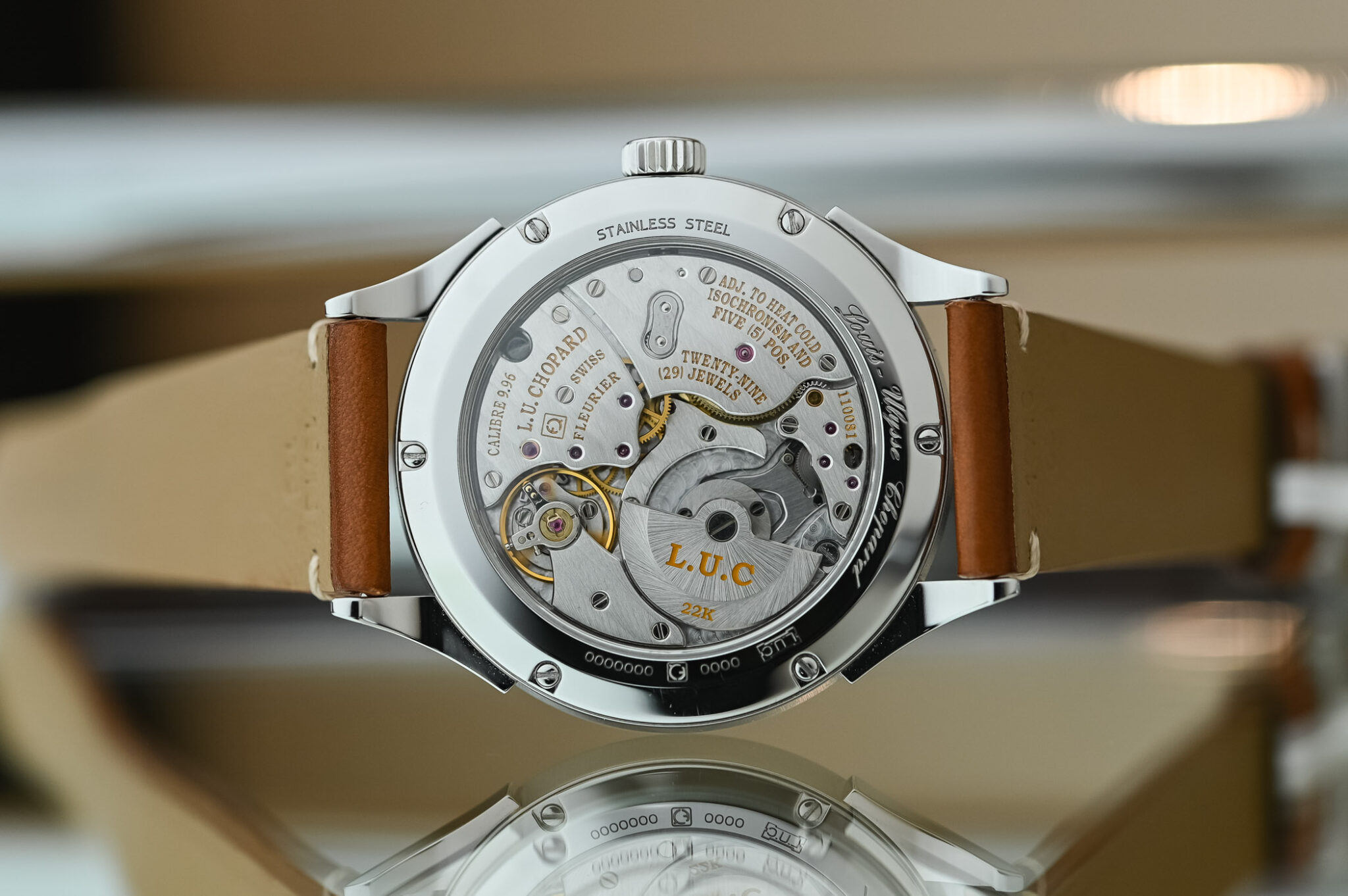 First Look: The new Chopard L.U.C Qualité Fleurier in Lucent Steel