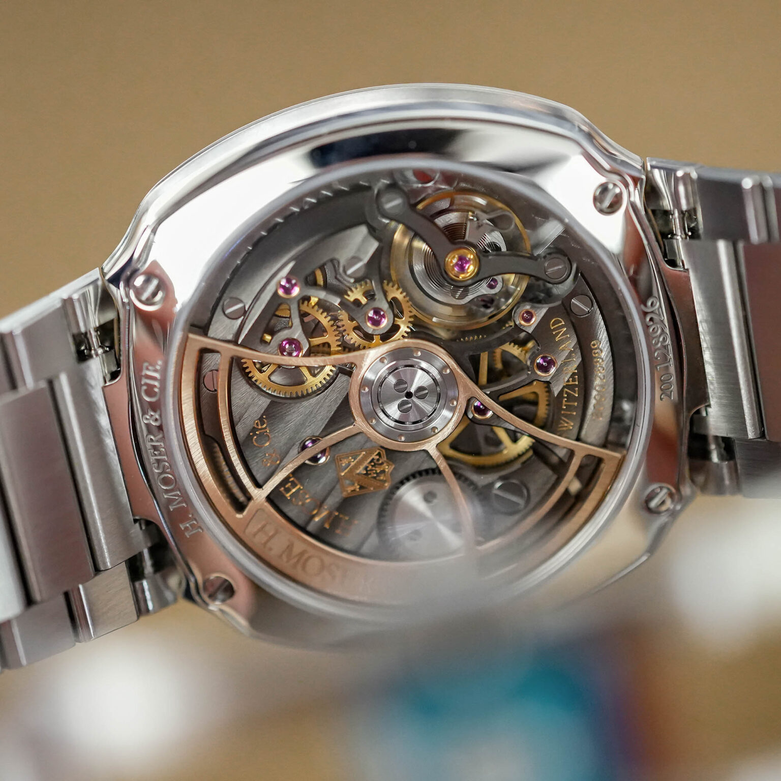 First look: The New Generation H. Moser & Cie. Streamliner Centre Seconds