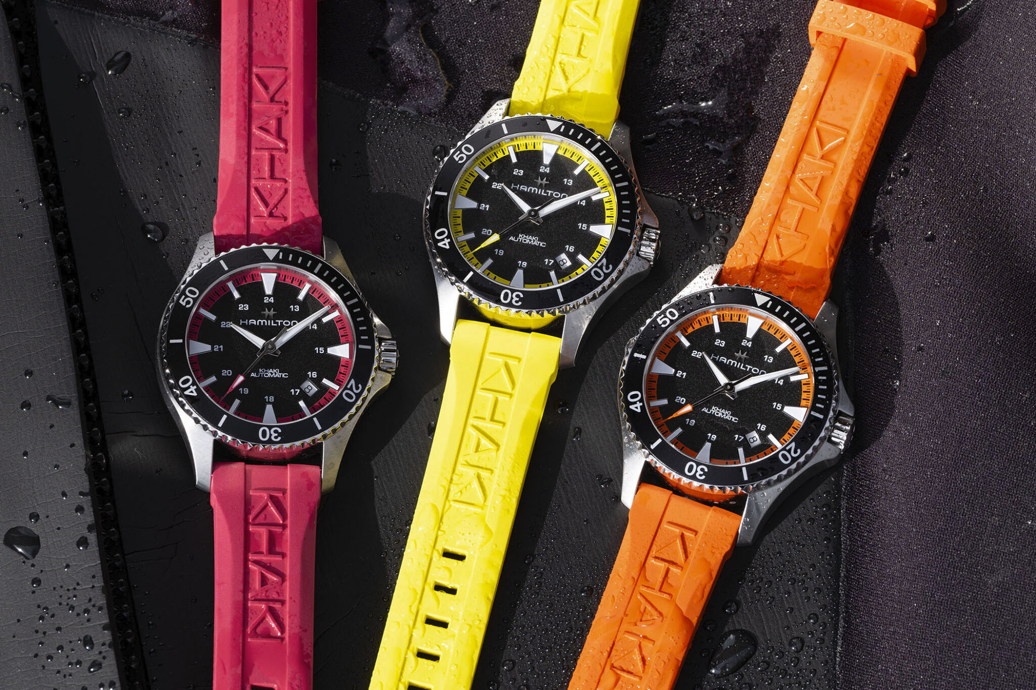 Introducing: Hamilton Brings Bright Colours to its Khaki Navy Scuba 40mm