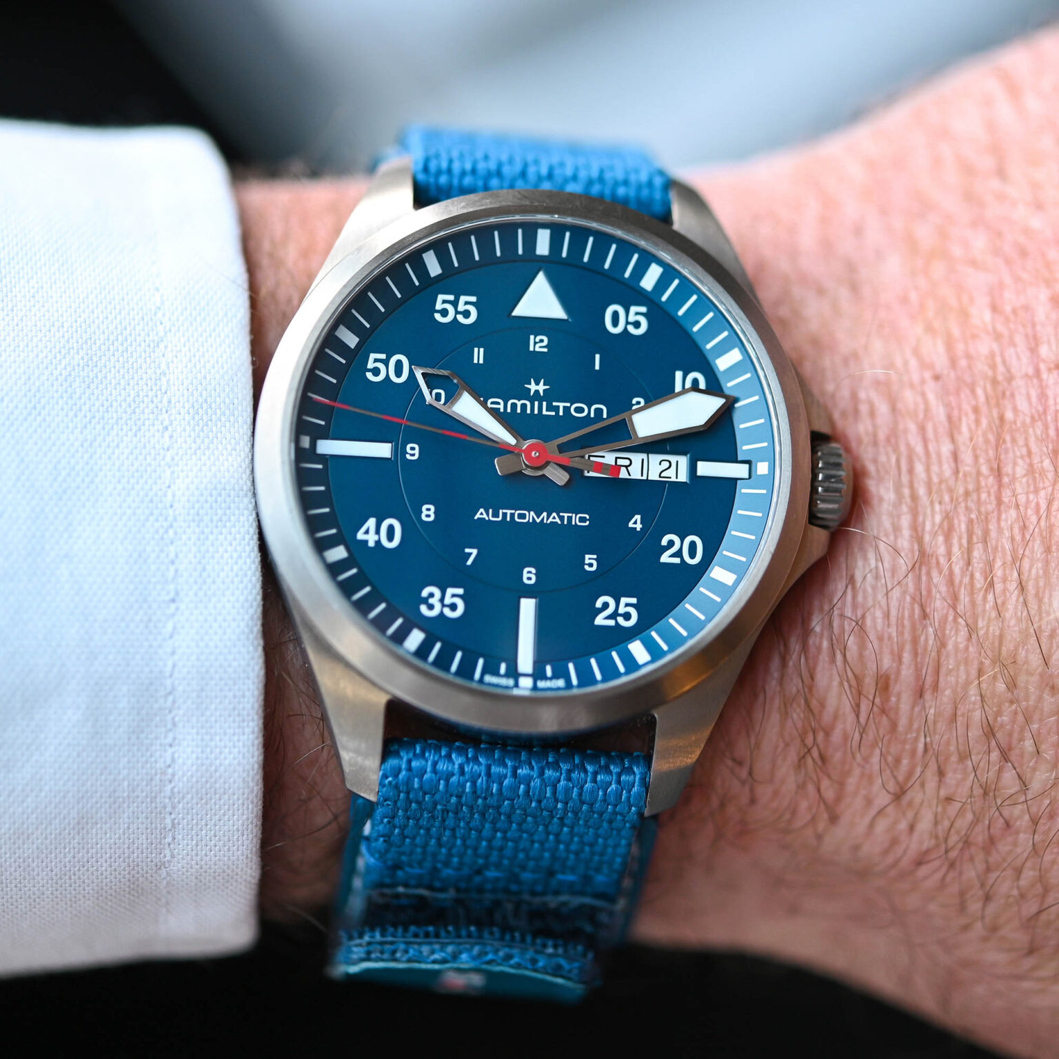 First Look: The Hamilton Khaki Pilot Air Glaciers Special Edition in ...