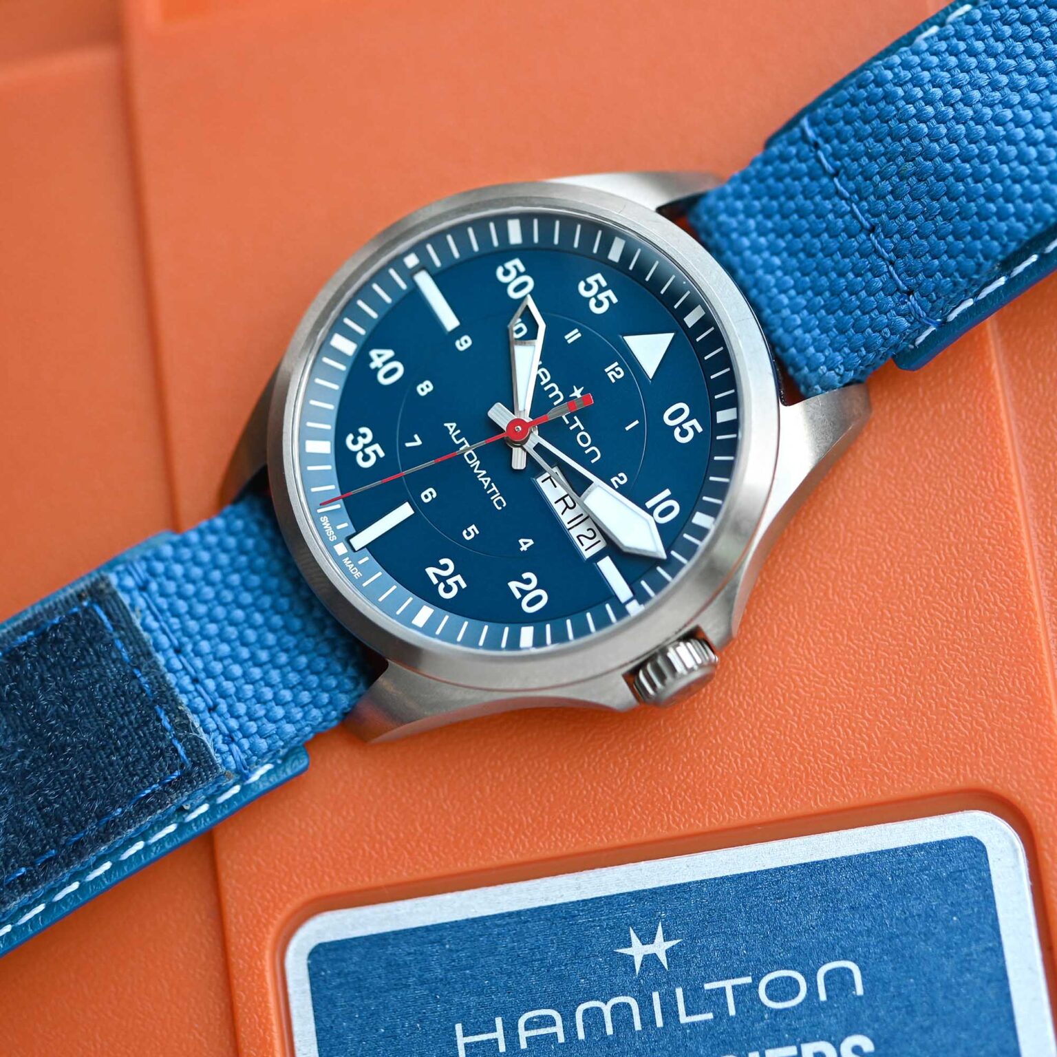 First Look: The Hamilton Khaki Pilot Air Glaciers Special Edition in ...