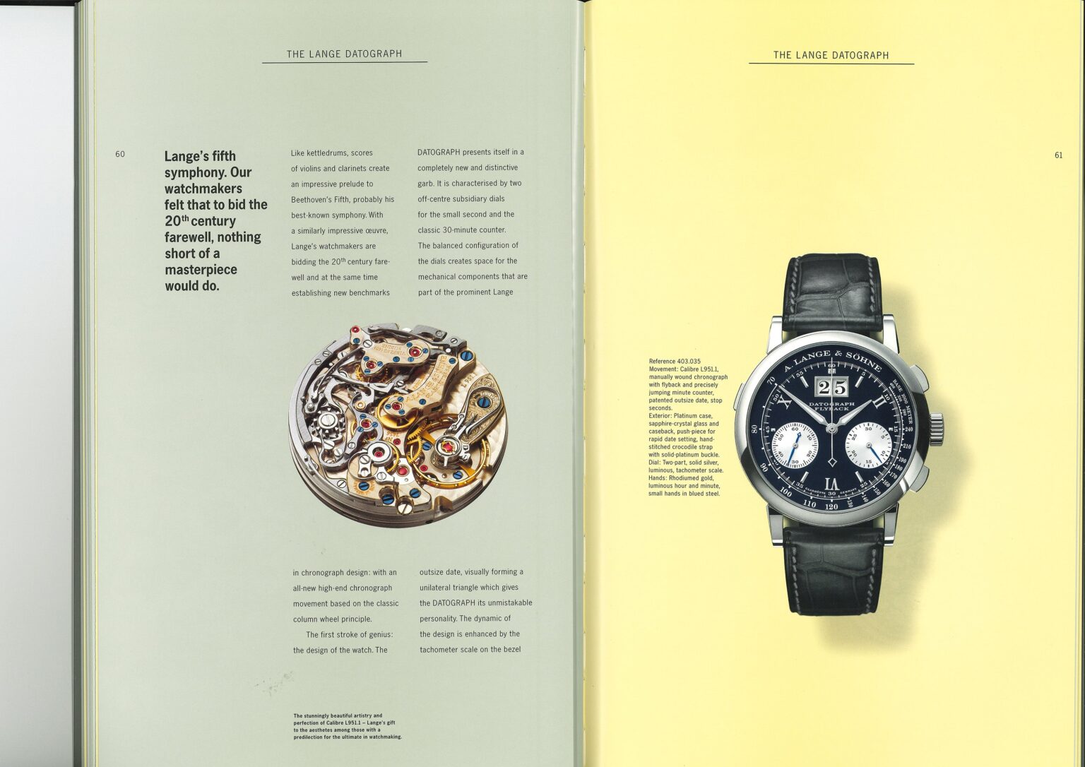 In-Depth: The A. Lange & Söhne Datograph, the First 25 Years