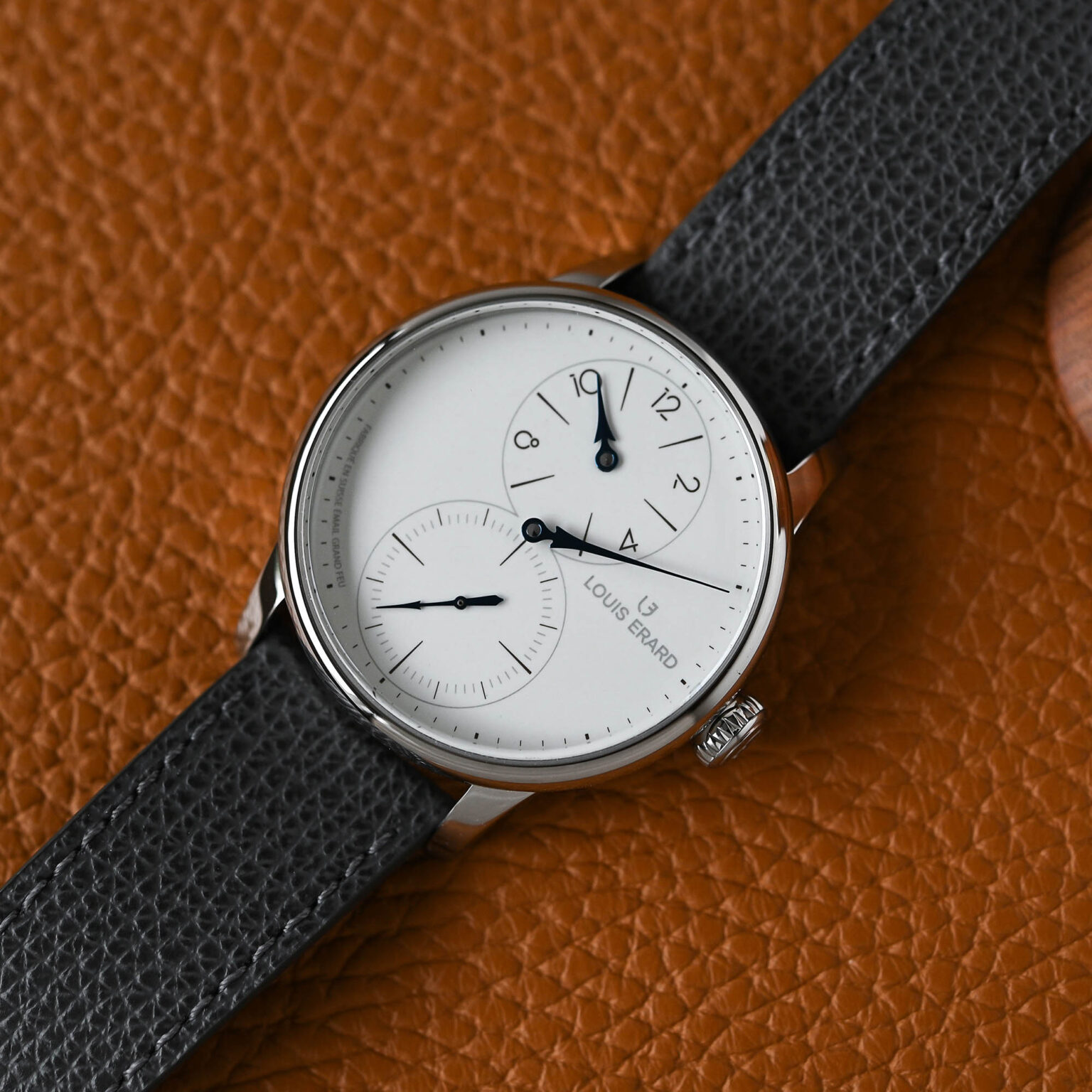 First Look: The Louis Erard Regulator Grand Feu Enamel