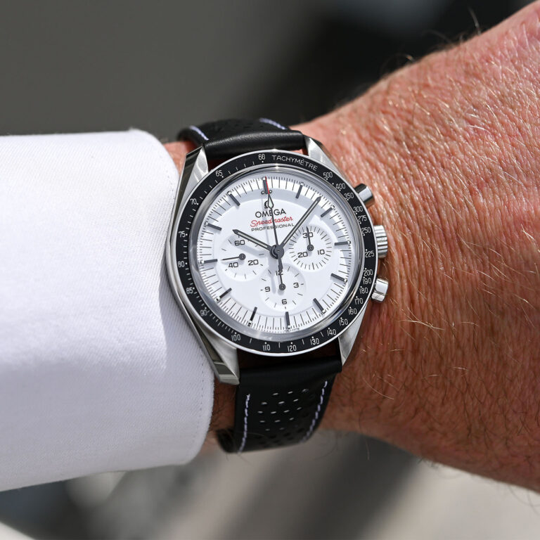 Hands-On: Impressions About The White Dial Omega Speedmaster Moonwatch