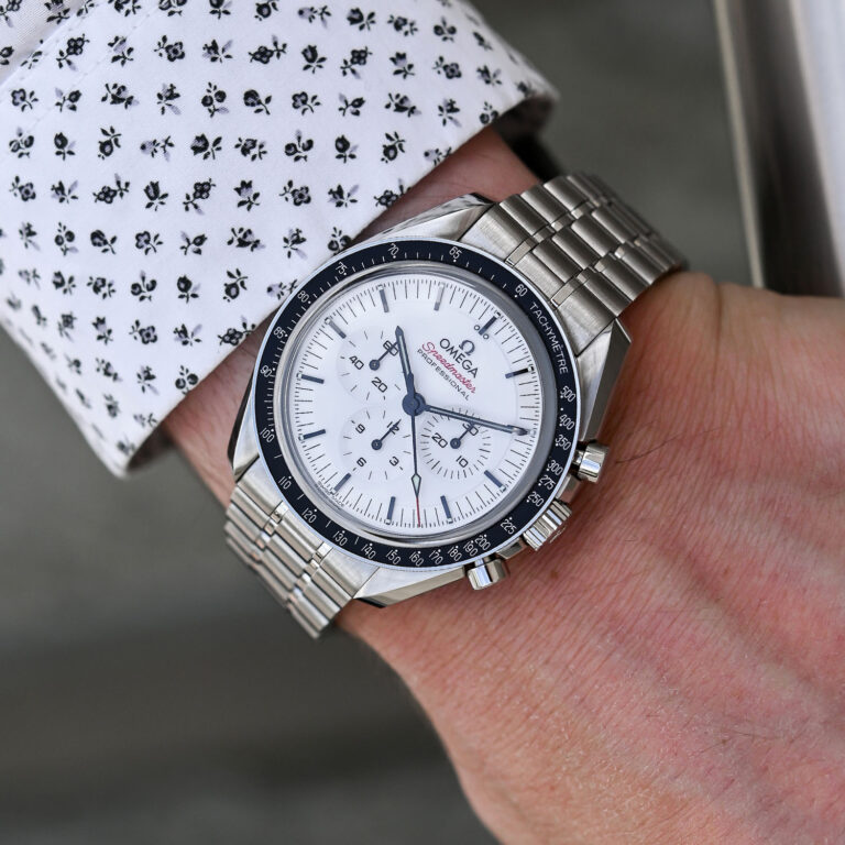 Hands-On: Impressions About The White Dial Omega Speedmaster Moonwatch