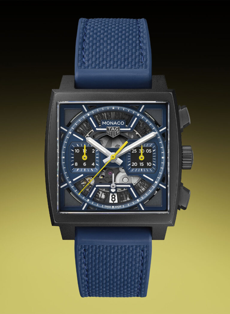 Introducing: The Dark Blue TAG Heuer Monaco Skeleton Chronograph