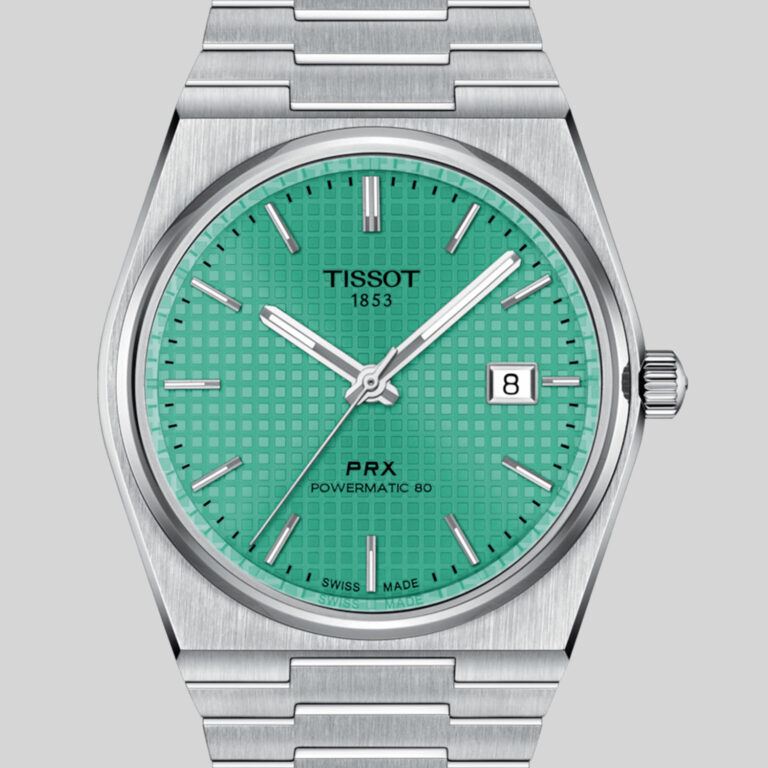 Introducing: Tissot PRX Powermatic 80 Mint Green and PRX Chronograph ...