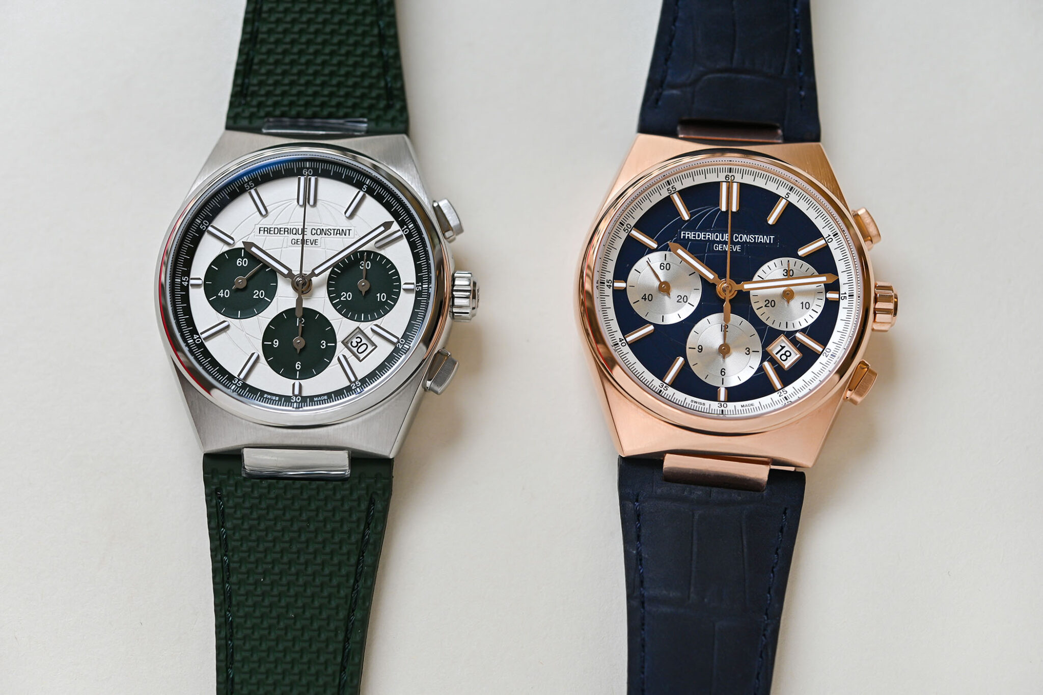 First Look: The New Frederique Constant Highlife Chronographs