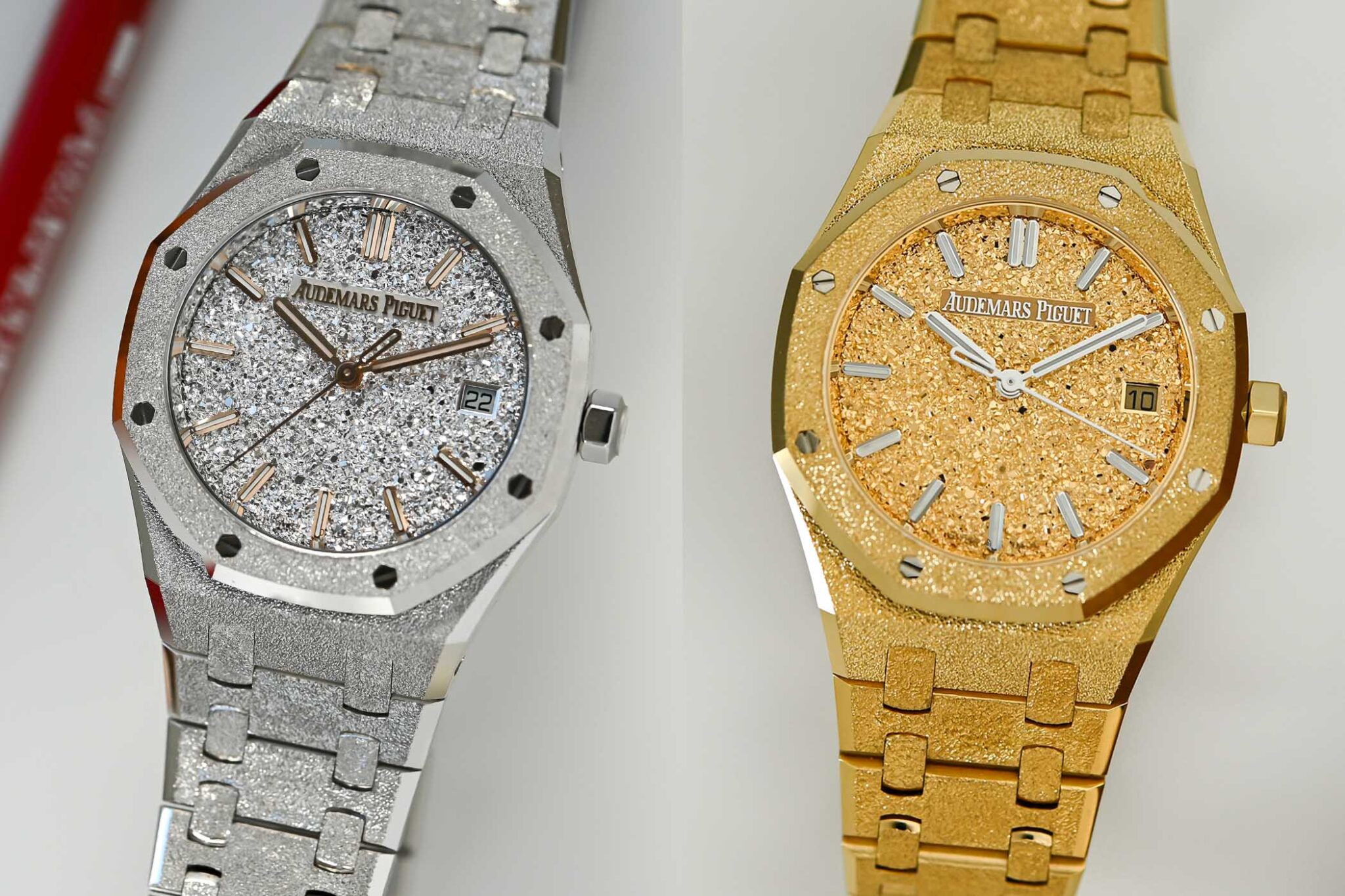 The Audemars Piguet Royal Oak Frosted Gold Selfwinding 34mm