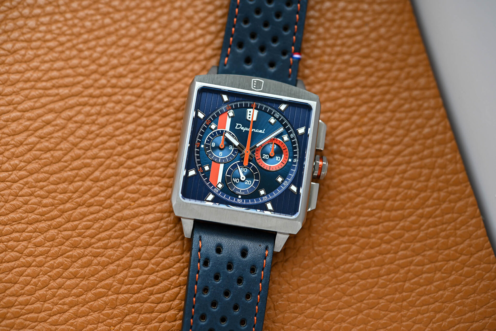 First Look: The Depancel Serie-R Tangerine Chronograph Automatic