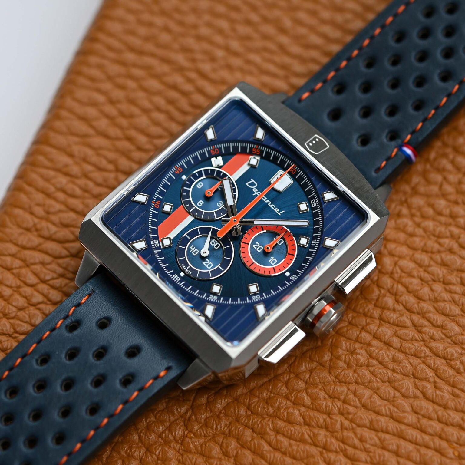 First Look: The Depancel Serie-R Tangerine Chronograph Automatic