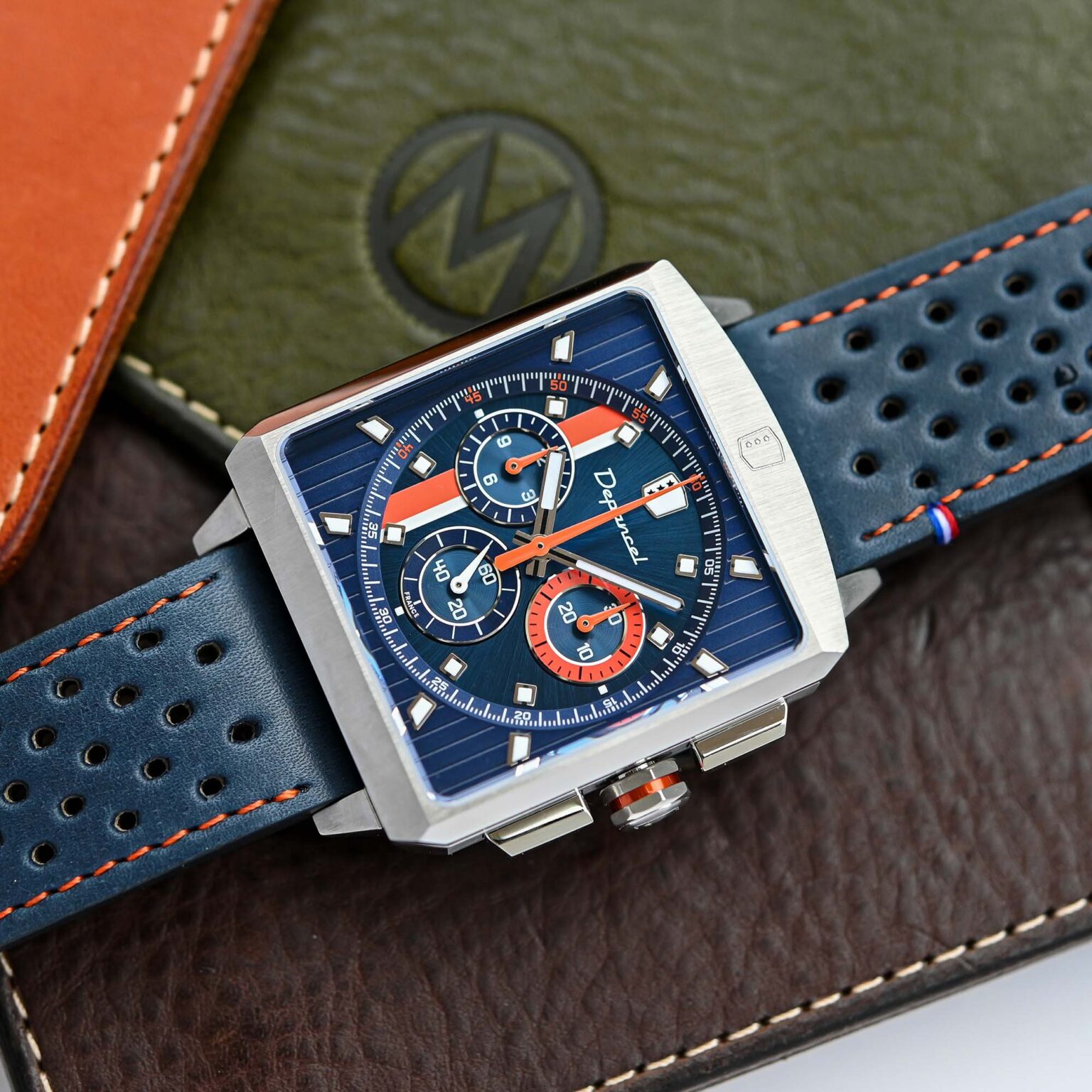 First Look: The Depancel Serie-R Tangerine Chronograph Automatic