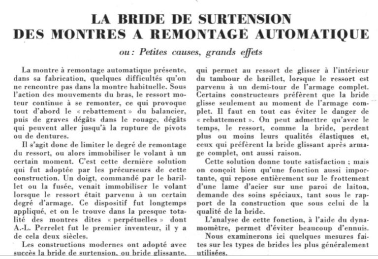 Technical Perspective: A Comprehensive History of the Automatic Watch