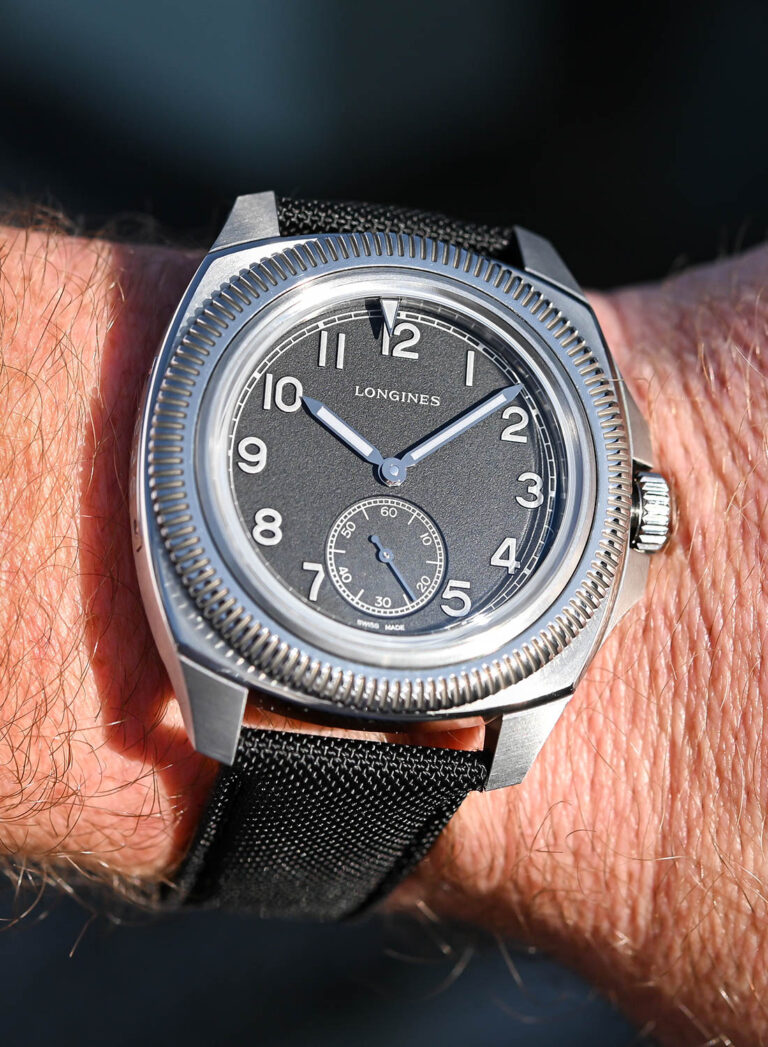 First Look: The Titanium Longines Pilot Majetek Pioneer Edition