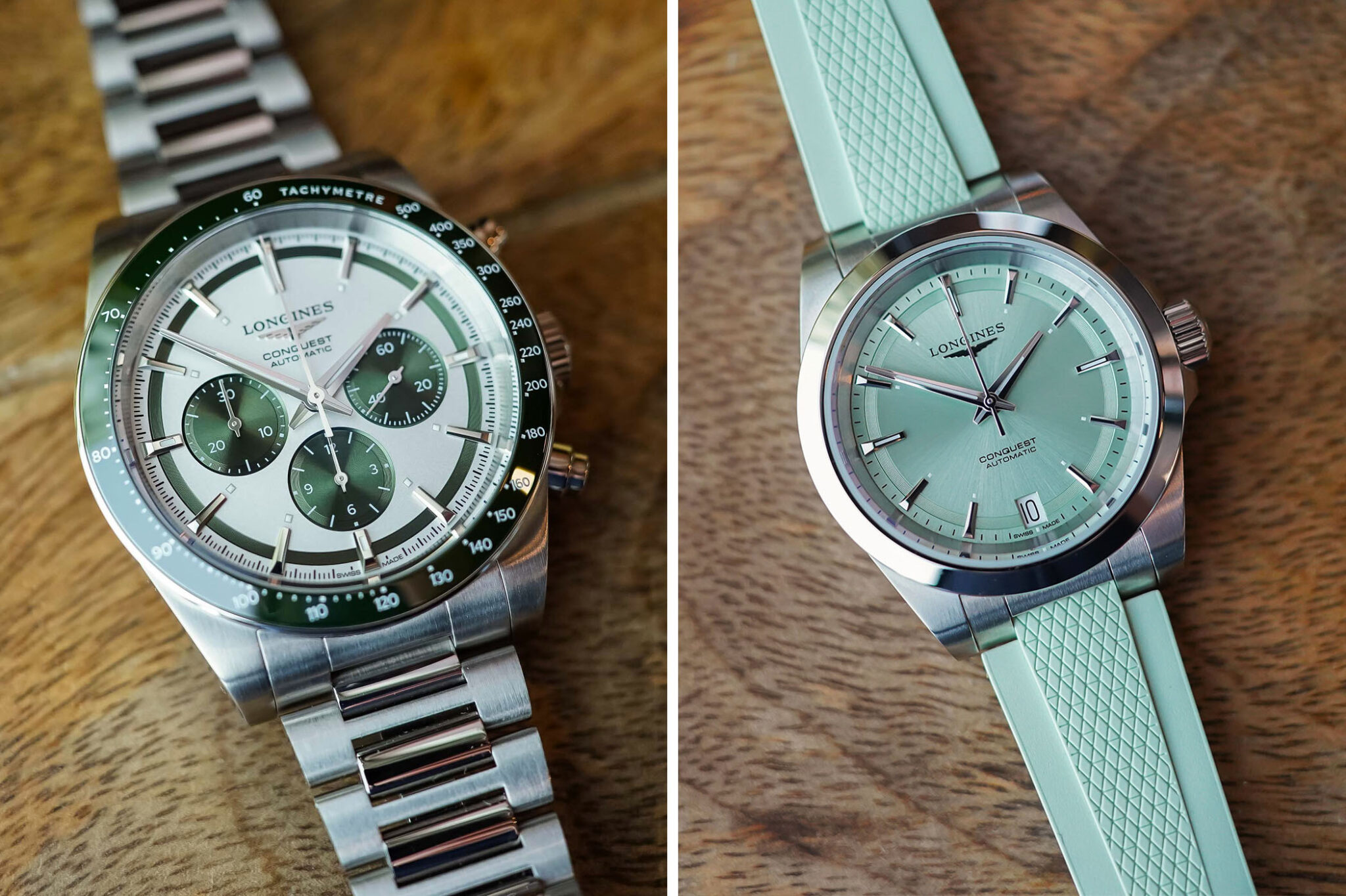First Look: New Sizes and Colours for the Longines Conquest Collection