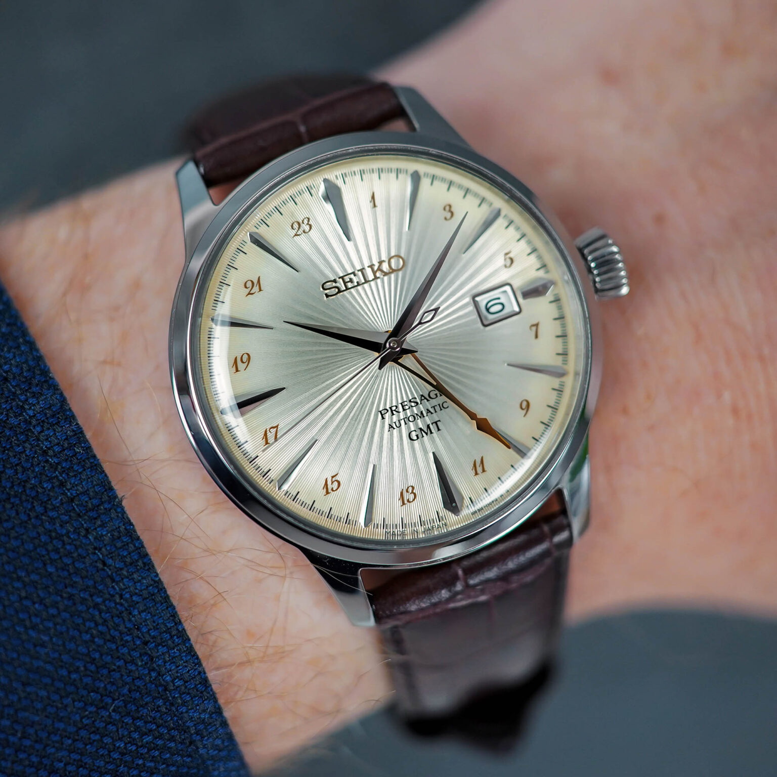 First Look: The Seiko Presage Cocktail GMT SSK037, SSK039 & SSK041