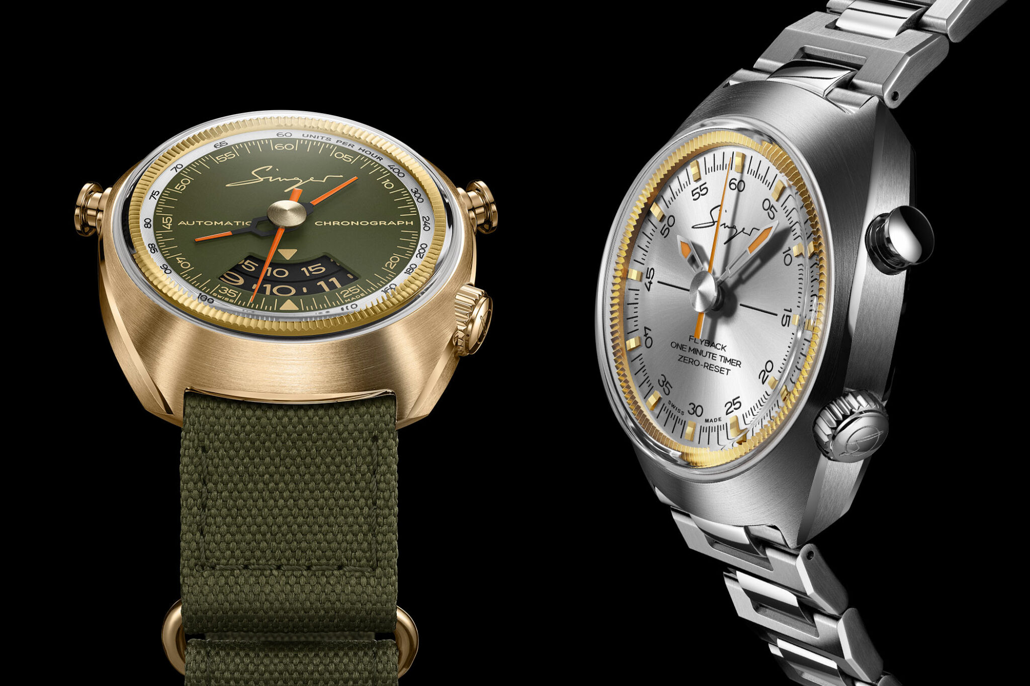 New Colours and Materials for the Singer Reimagined 1969 Chrono and ...