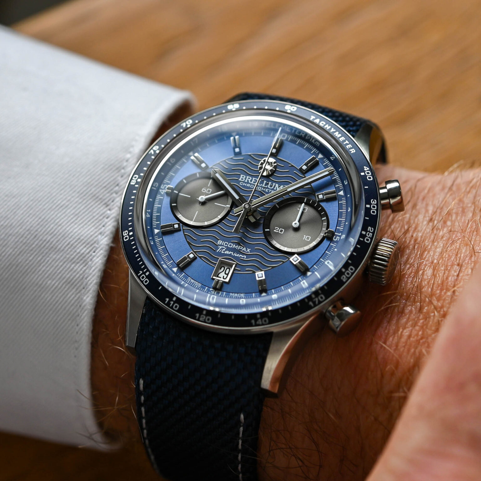 First Look: The new Brellum Pandial Bicompax Titanium