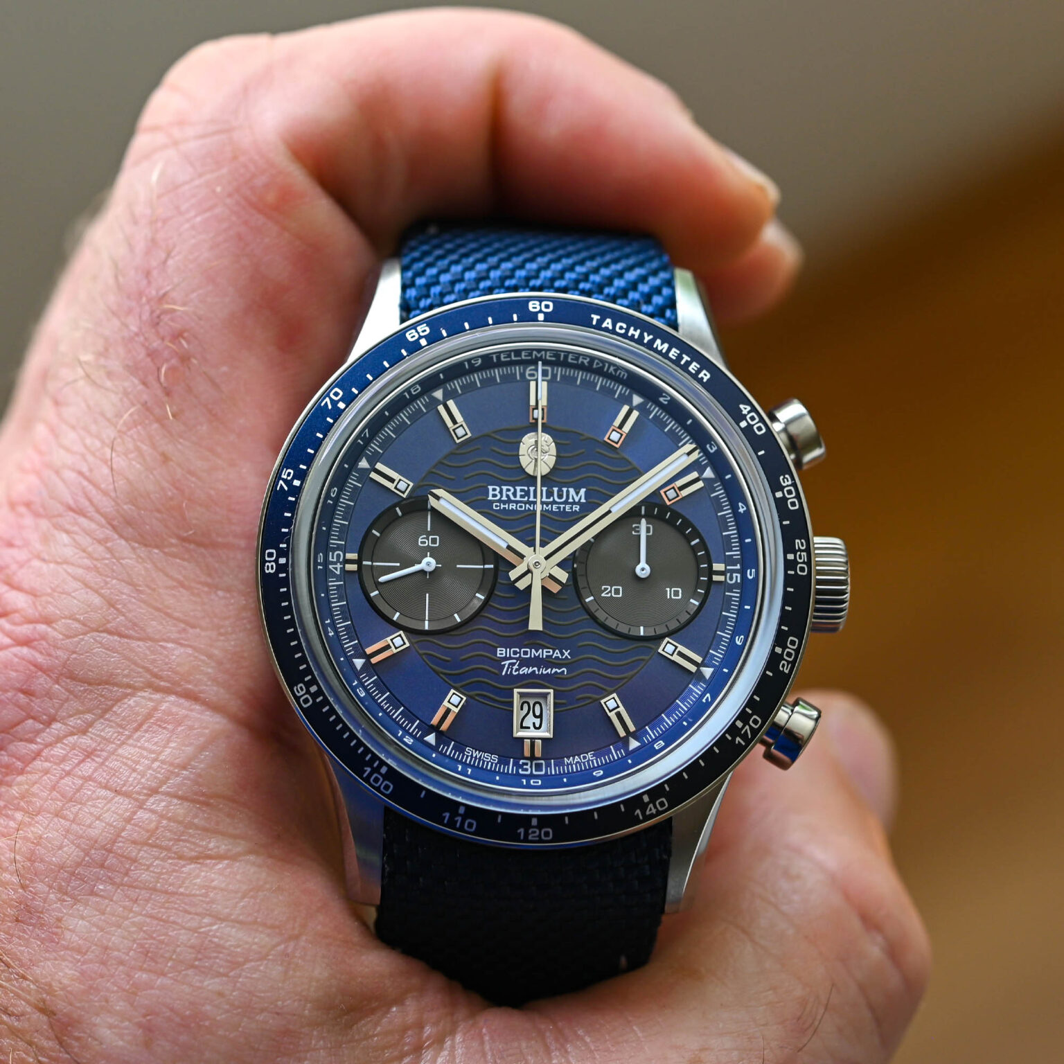 First Look: The new Brellum Pandial Bicompax Titanium