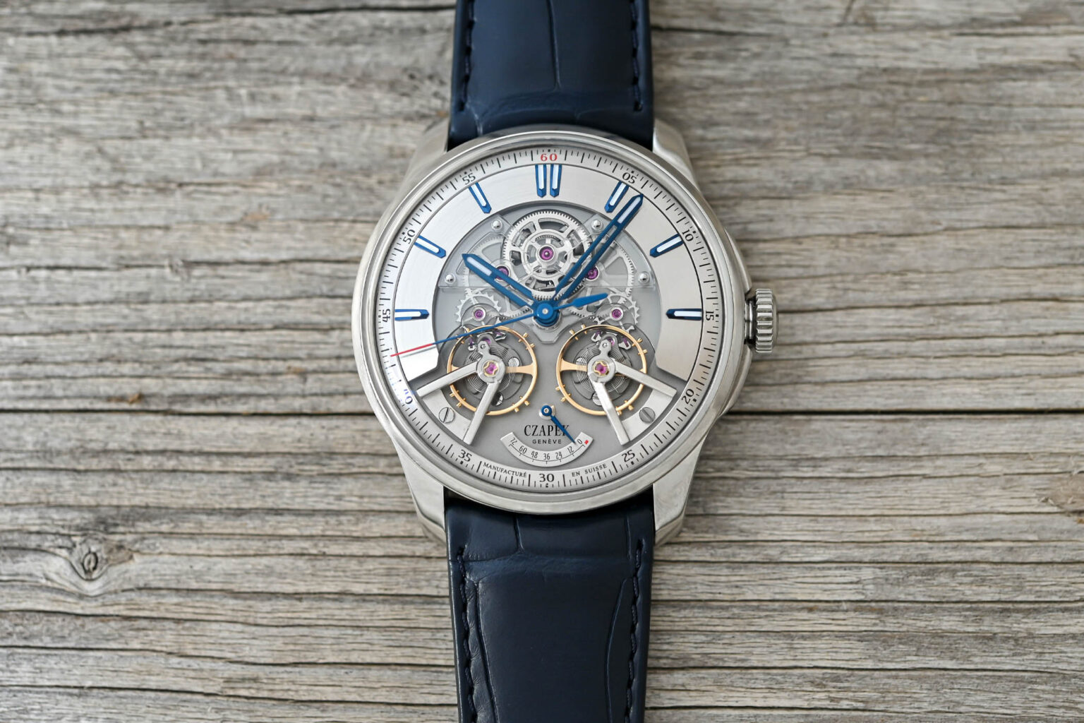 First Look: The Czapek Place Vendôme Complicité Stardust Cobalt