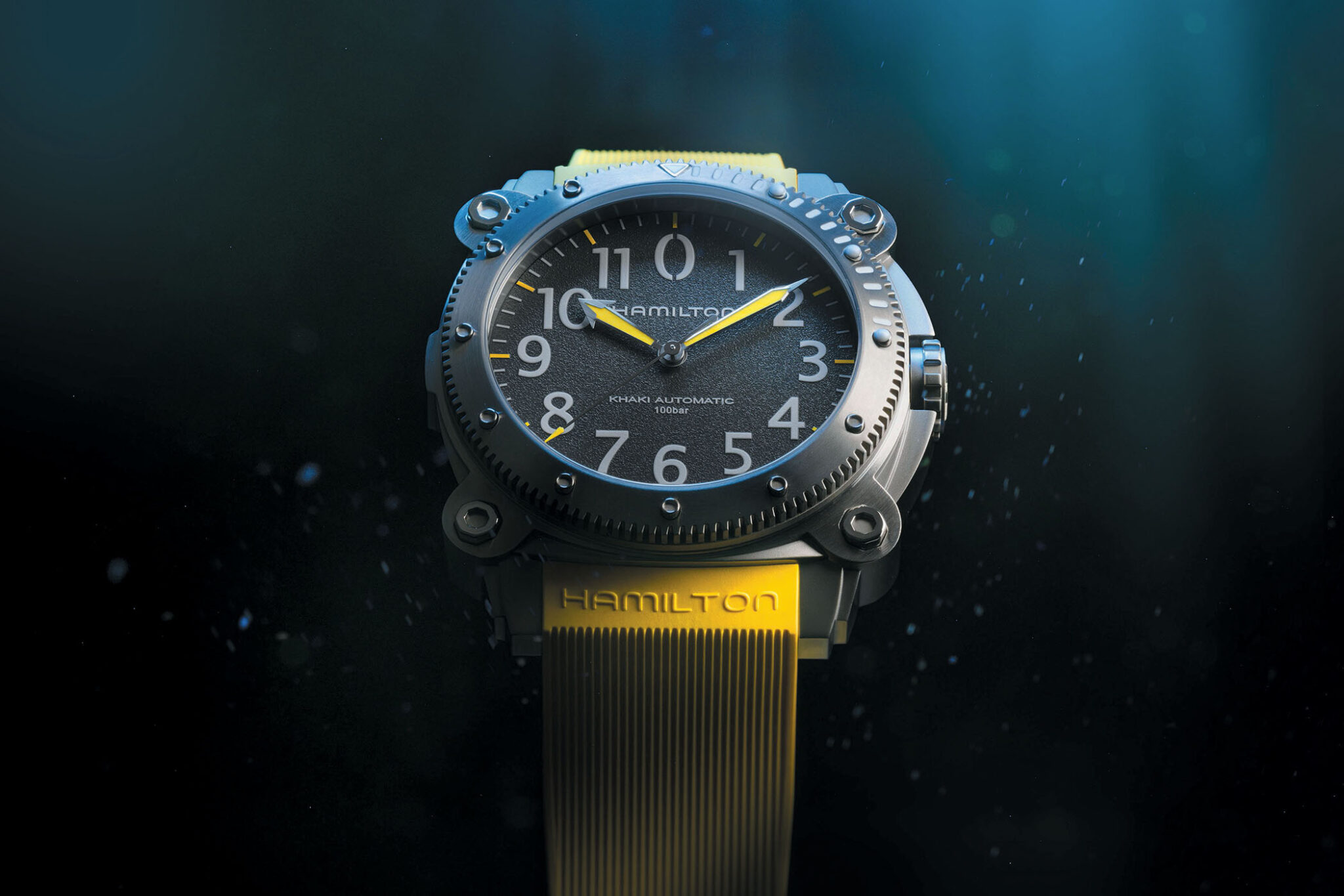 Introducing: The Yellow/Titanium Hamilton Khaki Navy BeLOWZERO