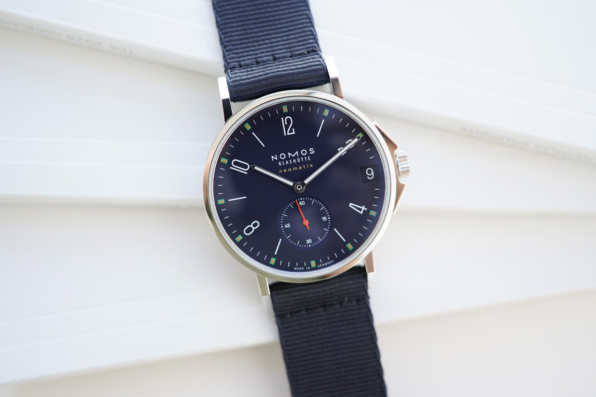 First Look: The new Nomos Ahoi Neomatik 38 Date Atlantic