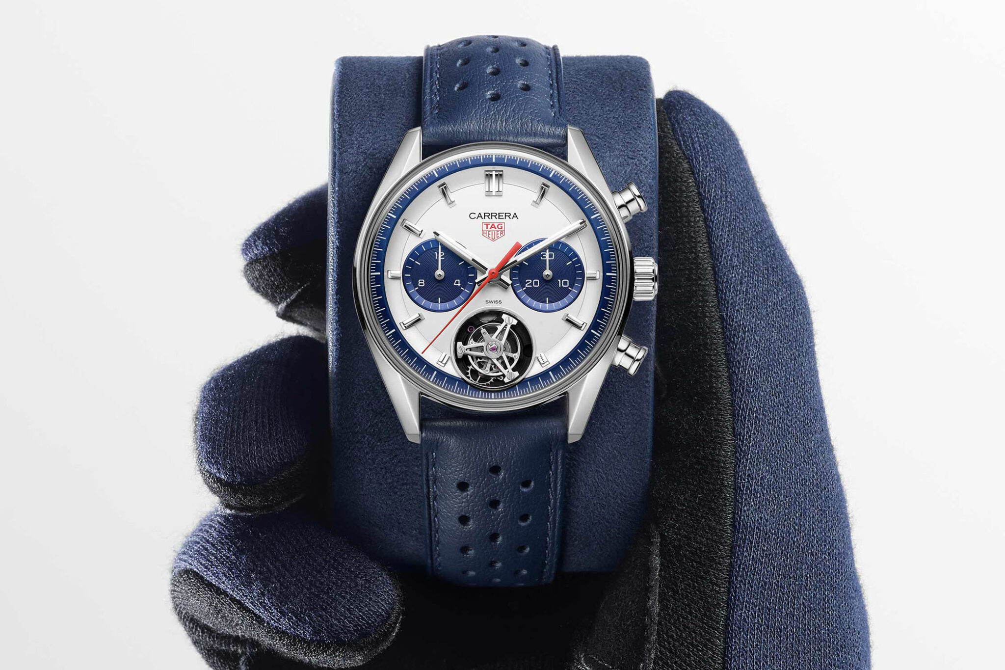 Introducing: The Blue Panda TAG Heuer Carrera Chronograph Tourbillon