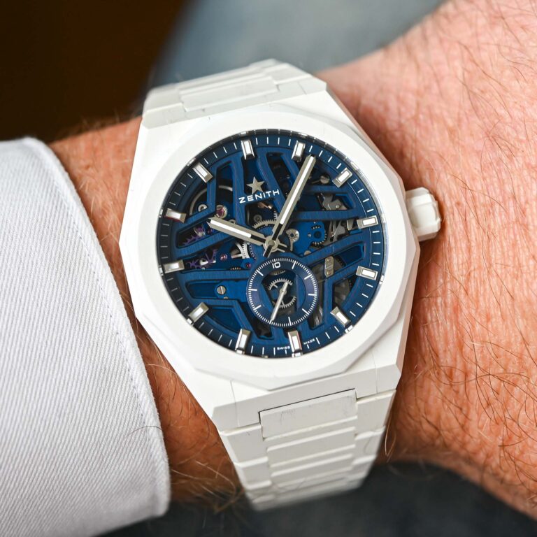 First Look: The Zenith Defy Skyline White Ceramic Skeleton
