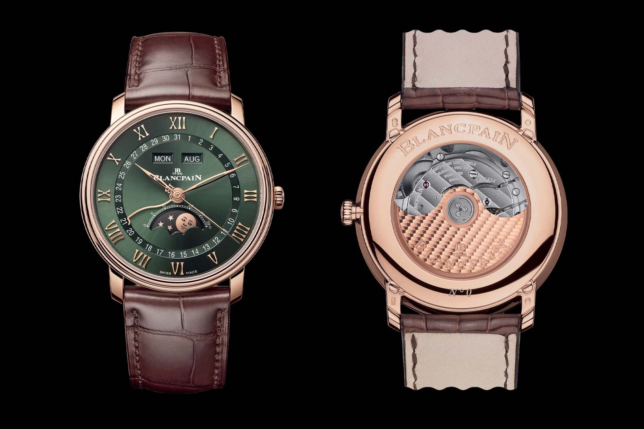 Introducing: Four New Blancpain Villeret with Sunburst Green Dials