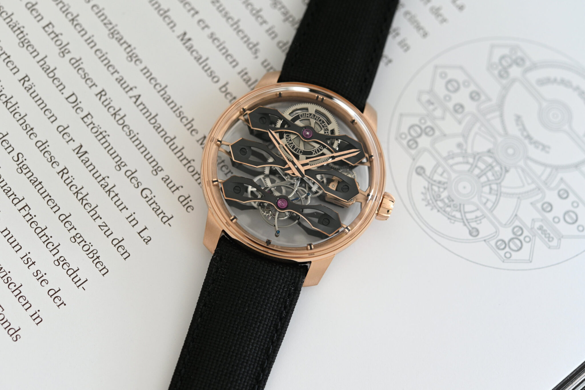 First Look: The Girard-Perregaux Tourbillin With Three Flying Bridges ...