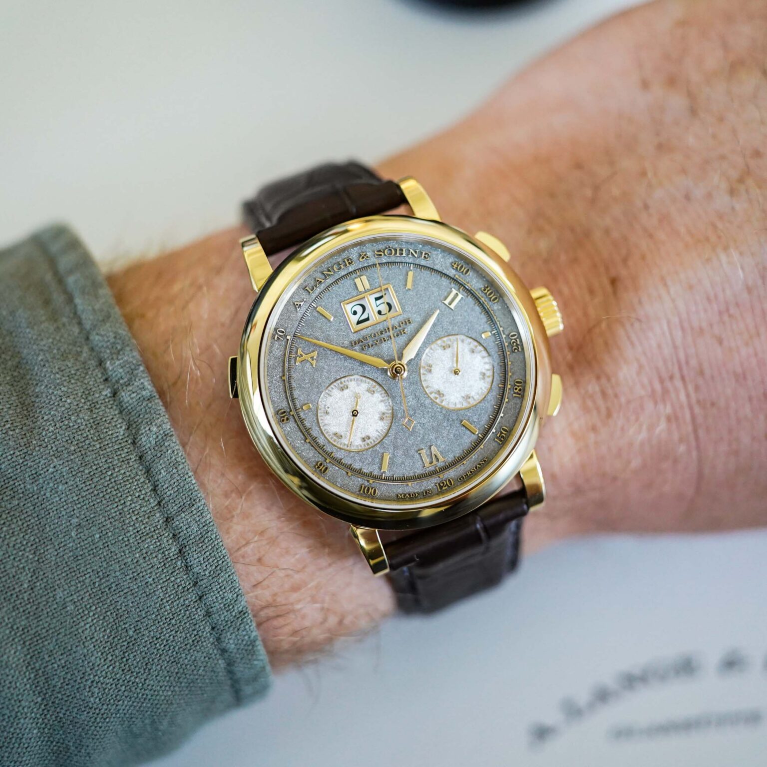 First Look: The new A. Lange & Söhne Datograph Handwerkskunst
